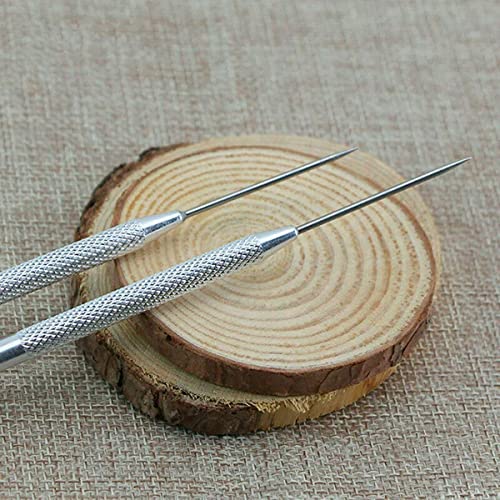 KETAR 4 Pcs Modeling Clay Carving Tools - Needle Tool Carving Kit Ceramic Pro Needles Detail Tools Sculpture Making Texture Tools