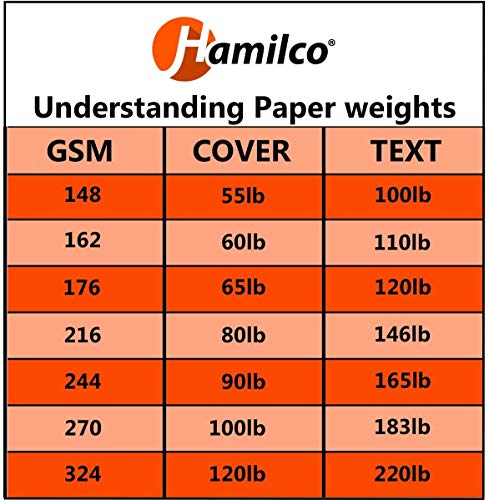 Hamilco White Cardstock Scrapbook Paper 12x12 Heavy Weight 100 lb Cover Card stock – 25 Pack