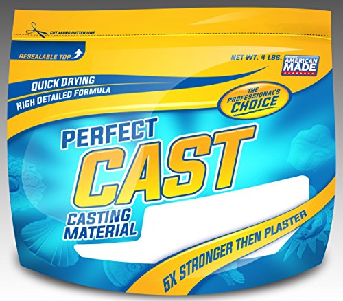 Perfect Cast Cast & Paint Harder Than Plaster Casting Material - 4 Pound