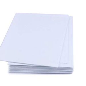 YYCRAFT Stiff Felt Sheets Thick Felt 9 Inch X 12 Inch - 15 Pcs Pack, White