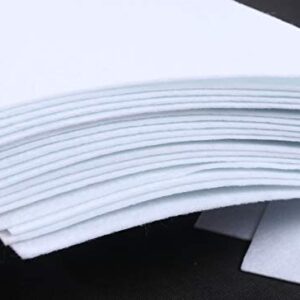 YYCRAFT Stiff Felt Sheets Thick Felt 9 Inch X 12 Inch - 15 Pcs Pack, White