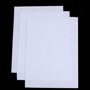 YYCRAFT Stiff Felt Sheets Thick Felt 9 Inch X 12 Inch - 15 Pcs Pack, White