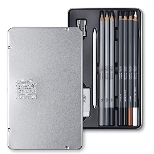 Winsor & Newton Studio Collection Artist Pencils, Sketching Pencils, Set of 10