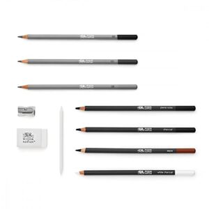 Winsor & Newton Studio Collection Artist Pencils, Sketching Pencils, Set of 10