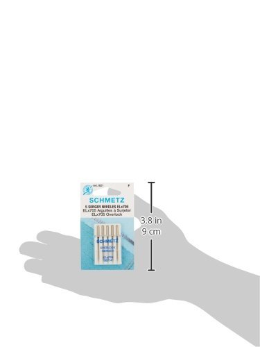 ELX705 Serger Needles -Size 14/90 5/Pkg (3 Pack)