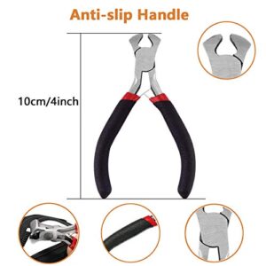 Zipper Repair Kit Zipper Replacement,85 pcs Zipper Replacement Accessories with Zipper Install Pliers Tool and Zipper Pulls , for Bags, Jackets, Jeans,Tents, Luggage and Sleeping Bag