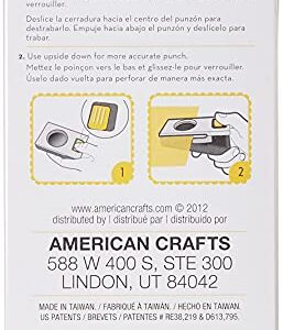 EK Tools Circle Paper Punch, 2.5-Inch, New Package , White