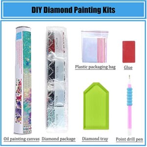 arcvoso 5D Diamond Painting Kits for Adults - Diamond Art Kits for Adults Kids Beginner,DIY Sonic Diamond Painting Full Drill Round Rhinestone for Home Wall Decor 11.8X15.7inch