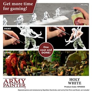 The Army Painter Holy White Speedpaint - Acrylic Non-Toxic Heavily Pigmented Water Based Paint for Tabletop Roleplaying, Boardgames, and Wargames Miniature Model Painting