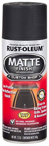 Rust-Oleum 263422 Automotive Matte Finish Spray Paint, 12 oz, Matte Black