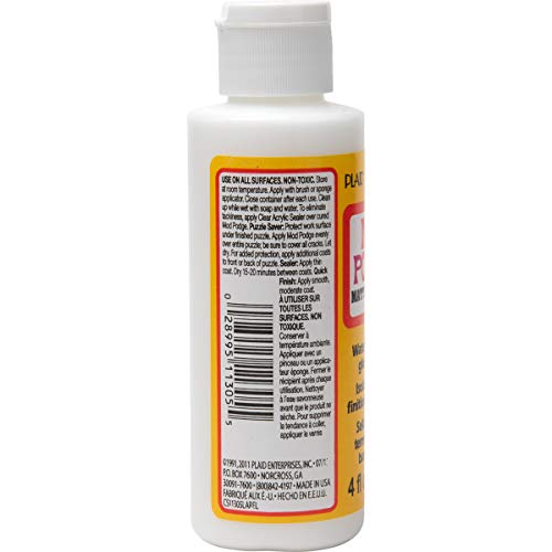 Mod Podge CS11305 Waterbase Sealer, Glue and Finish, 4 Oz, Matte