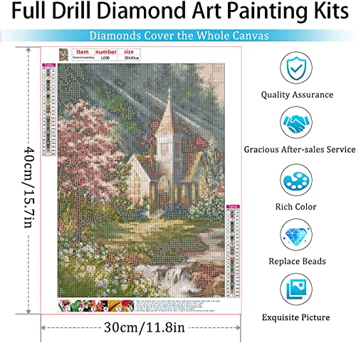 GemZono Jesus Diamond Art Painting Kits for Adults - Full Drill Diamond Dots Paintings for Beginners 5D Paint with Diamonds Pictures Gem Art Painting Kits DIY Adult Crafts 12x16inch