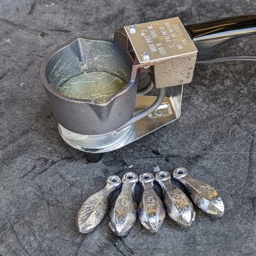 Do-It Hot Pot 2 | Melts Lead Ingots Quickly | Electric Melting Pot for Lead | 4 Pound Capacity | Lead Melting Pot for Fishing Weight Molds & Bullet Casting Molds | Made in The USA