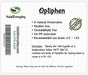 oil soluble natural preservative (optiphen) – 4 oz – broad spectrum- paraben-free – formaldehyde free – great for making soap, lotion, cream, lip balm etc.