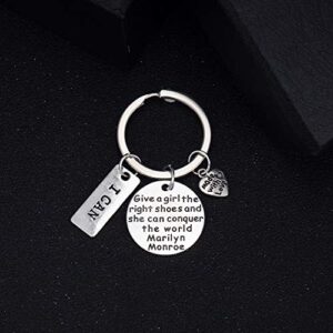 Hicarer 259 Pieces Inspirational Motivational Keychains Charms Bulk Keychains Inspirational Words Charms with Open Jump Rings Key Rings for Various DIY Necklaces, Bracelets