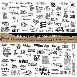 doraking 90pcs vintage nice words sentences sweet happiness stickers for decoration laptop scrapbook windows – doraking no-repeat vintage words stickers