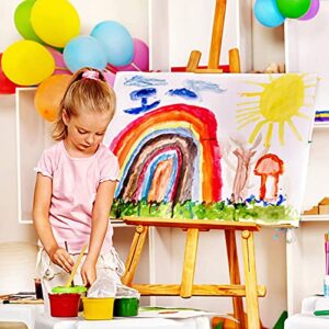 Stretched Canvas, 6x8", 8x10", 10x12", 12x16", 8 Set Artist Canvase Frame Board Panels, 100% Cotton Blank Canvase Oil Acrylic Watercolor Pouring Paint, Acid-Free for Kids & Artists