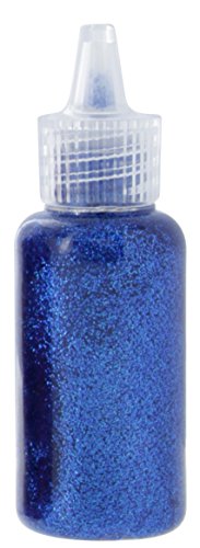 Glitter Glue for Crafts in Bright Classic Colors: Gold, Silver, Red, Green, Blue & Purple Used for Gluing, Drawing, Writing, Outlining (6 Pack)