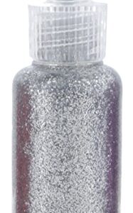 Glitter Glue for Crafts in Bright Classic Colors: Gold, Silver, Red, Green, Blue & Purple Used for Gluing, Drawing, Writing, Outlining (6 Pack)