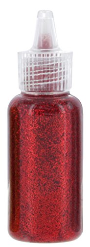 Glitter Glue for Crafts in Bright Classic Colors: Gold, Silver, Red, Green, Blue & Purple Used for Gluing, Drawing, Writing, Outlining (6 Pack)