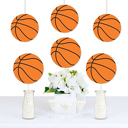 Big Dot of Happiness Nothin' but Net - Basketball - Decorations DIY Baby Shower or Birthday Party Essentials - Set of 20