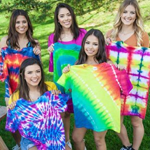 Tulip One-Step Tie-Dye Kit 15-Color Party Kit, Standard, Rainbow