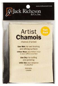 jack richeson artist chamois 2 pack 5 x 7