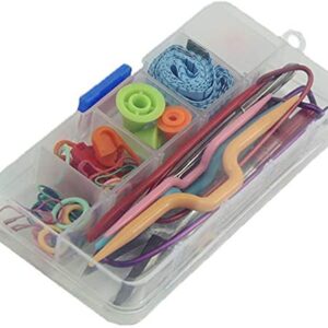 Dxhycc New Basic Knitting Tools Accessories Supplies with Case Knit Kit Lots