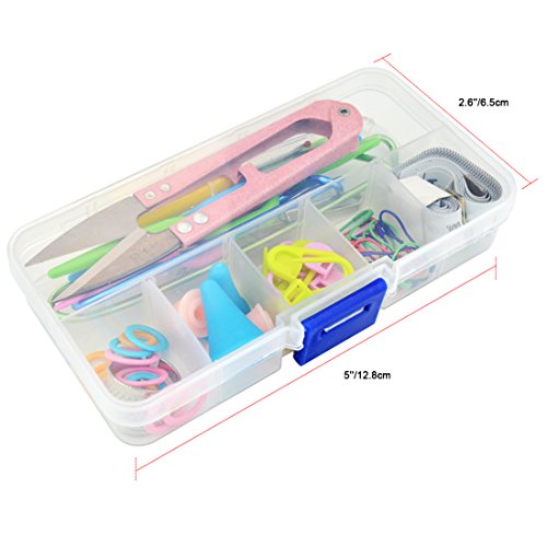 Dxhycc New Basic Knitting Tools Accessories Supplies with Case Knit Kit Lots