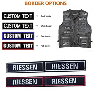 Customized Name Patch, Custom Rocker Rider Motorcycle Biker Name Patches Patches Hook Fastener,Uniform,Work Shirt Name Patch