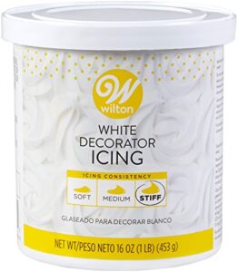 wilton ready-to-use decorator icing 16oz, white