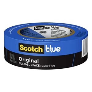 scotchblue 2090-36nc original painter’s tape, 1.41″ width, blue