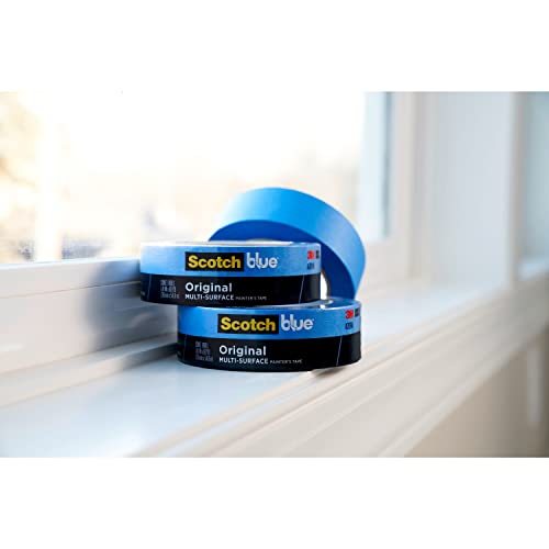 ScotchBlue 2090-36NC Original Painter's Tape, 1.41" Width, Blue