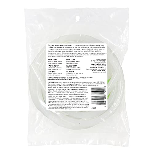 Surebonder RR-5 Full-Size Hot Glue Stick Roll, Clear, 60" (5 Feet), 7/16" Diameter (.43") - Long Glue Stick, Uninterrupted Gluing, Use With All Temperature Glue Guns