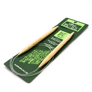 Clover 3016/36-13 Takumi Bamboo Circular 36-Inch Knitting Needles, Size 13