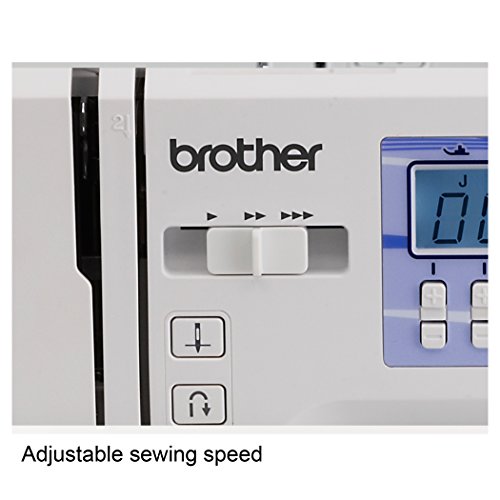 Brother HC1850 Sewing and Quilting Machine, 185 Built-in Stitches, LCD Display, 8 Included Feet