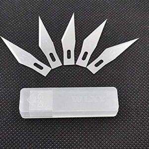 Color You Professional Stainless Steel Precision Knife Hobby Knife Razor Tool with 5 Spare Blades for Phone PC Tablet Drone Repair DIY Art Work Cutting Caving Knife Sculpture, etc.