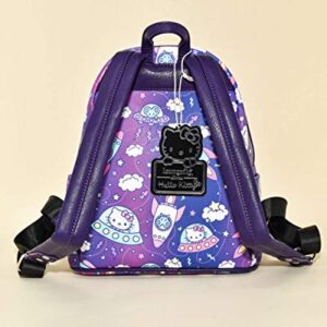 Loungefly Hello Kitty Spaceships Print Mini Backpack Standard