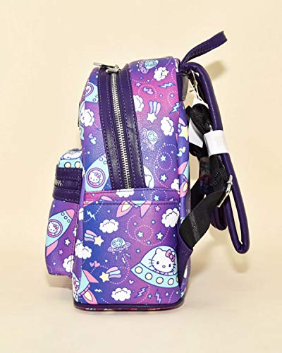 Loungefly Hello Kitty Spaceships Print Mini Backpack Standard