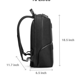 Kingsons, Travel Backpack for Men Women, Water Resistant 15.6 inch Laptop Backpack for Business with USB Charging Port, Multi-Function Work Backpack for Office College School Traveling