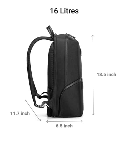 Kingsons, Travel Backpack for Men Women, Water Resistant 15.6 inch Laptop Backpack for Business with USB Charging Port, Multi-Function Work Backpack for Office College School Traveling