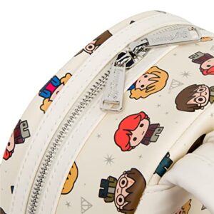 Loungefly Harry Potter Chibi Characters All Over Print Mini Backpack