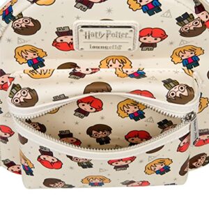 Loungefly Harry Potter Chibi Characters All Over Print Mini Backpack