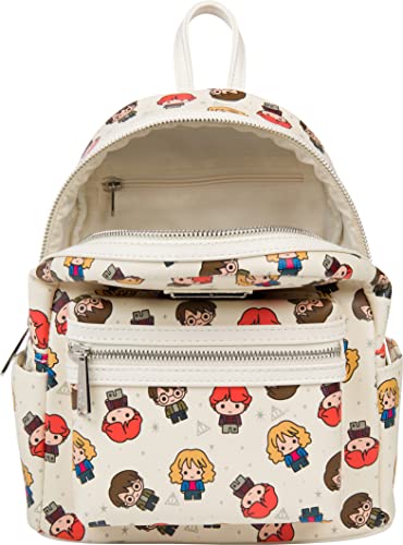 Loungefly Harry Potter Chibi Characters All Over Print Mini Backpack