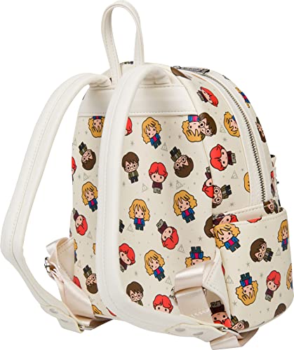 Loungefly Harry Potter Chibi Characters All Over Print Mini Backpack