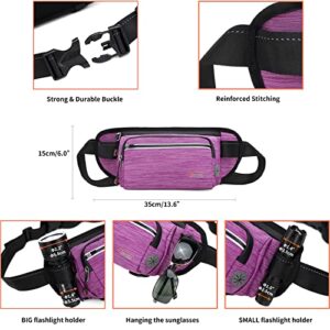 TUDEQU Sling Bag Crossbody Sling Backpack + Fanny Pack Waist Packs for Women Men, Water Resistant, Adjustable Strap, Suitable for Workout Traveling Casual Running Hiking Cycling