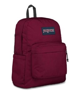 jansport js0a4qut04s superbreak russet red