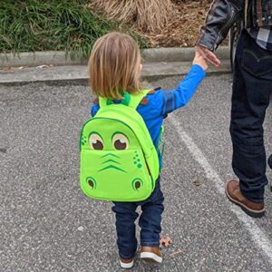 CCJPX 3PCS Toddler Backpack for Boys, 12'' Dinosaur Bookbag and Lunch Box Kindergarten Preschool Bag