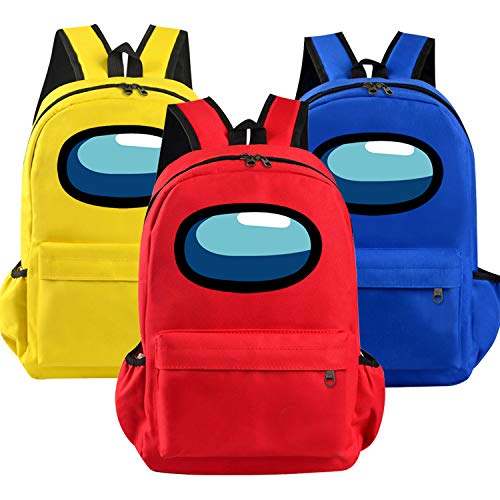 New Travel Backpack,Game Backpacks,Schoolbag Student Backpack Yellow Fashionable Laptop Bookbag for Girls Boys (6)