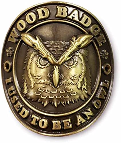 Wood Badge Owl Hiking Stick Medallion